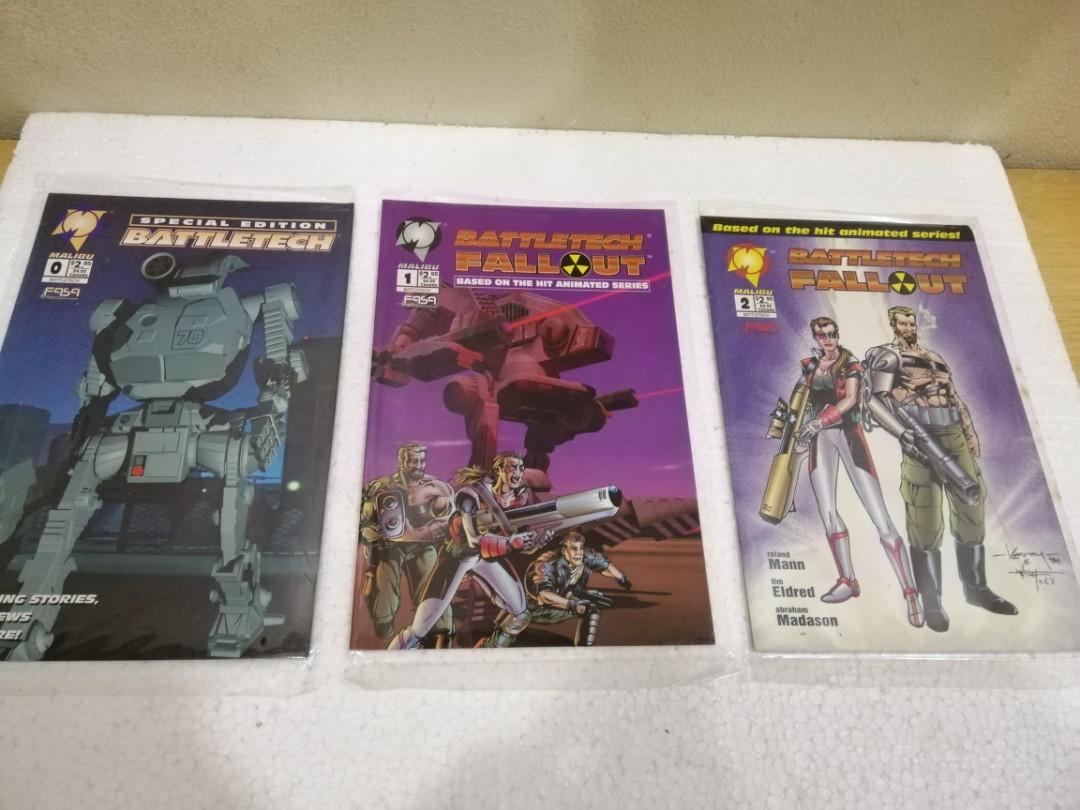 Komik battletech fallout, Hobbies & Toys, Books & Magazines, Comics & Manga on Carousell