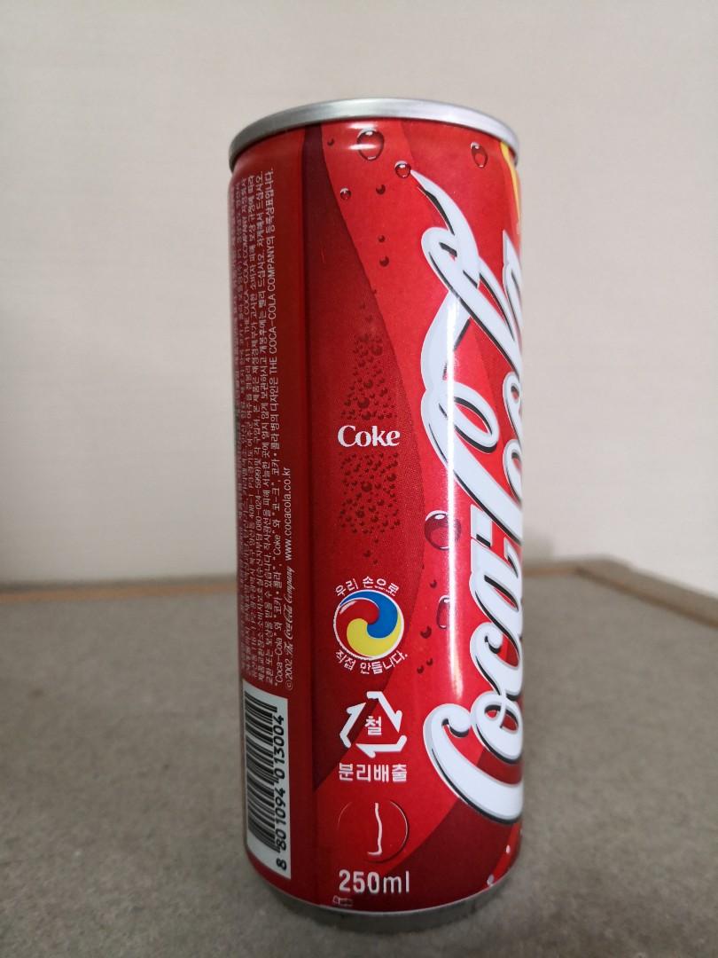 Korean can coke, Hobbies & Toys, Memorabilia & Collectibles, Vintage ...