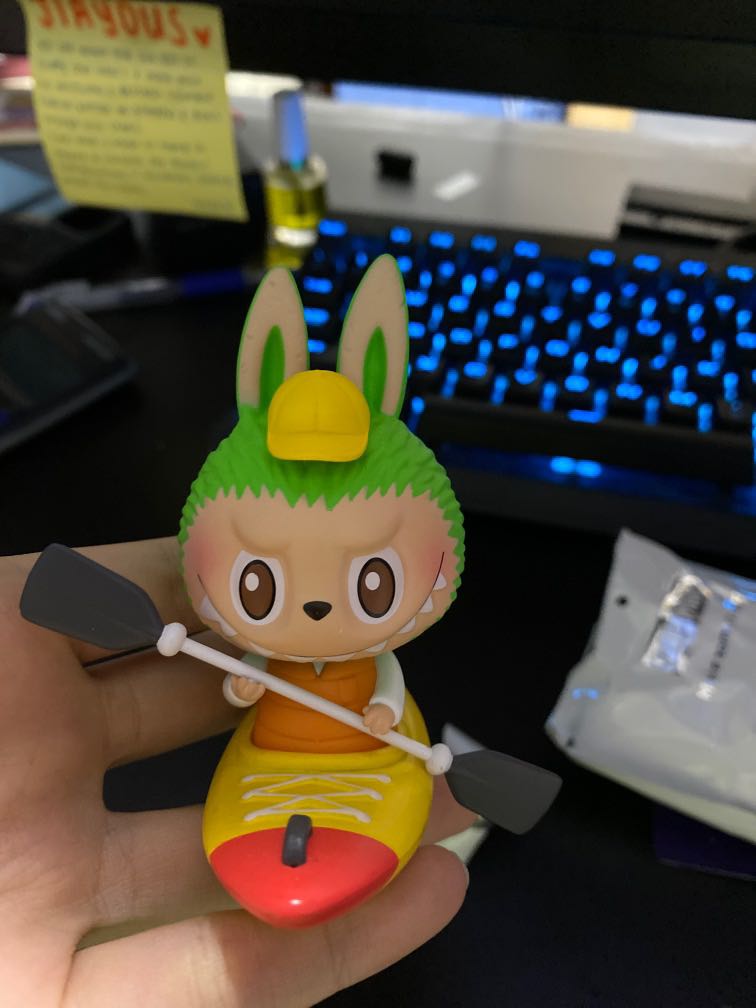 Labubu kayak (camping series), Hobbies & Toys, Toys & Games on Carousell