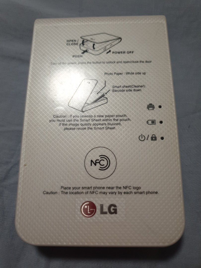 LG Portable Photo Printer, Computers & Tech, Printers, Scanners ...