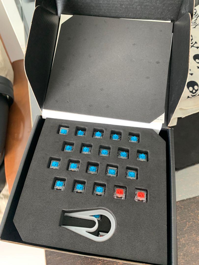 Logitech GX Blue switches, Computers & Tech, Parts & Accessories ...