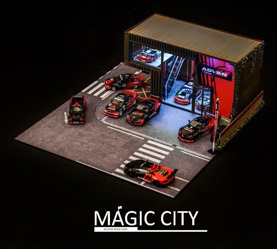 Magic City - ADVAN Exhibition Hall 1/64 Scale, Hobbies & Toys, Toys ...