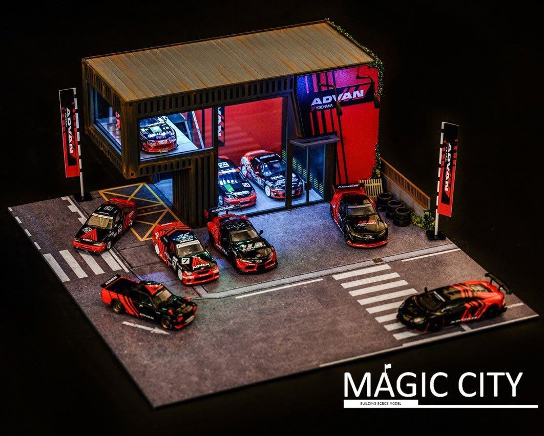 Magic City - ADVAN Exhibition Hall 1/64 Scale, Hobbies & Toys, Toys ...