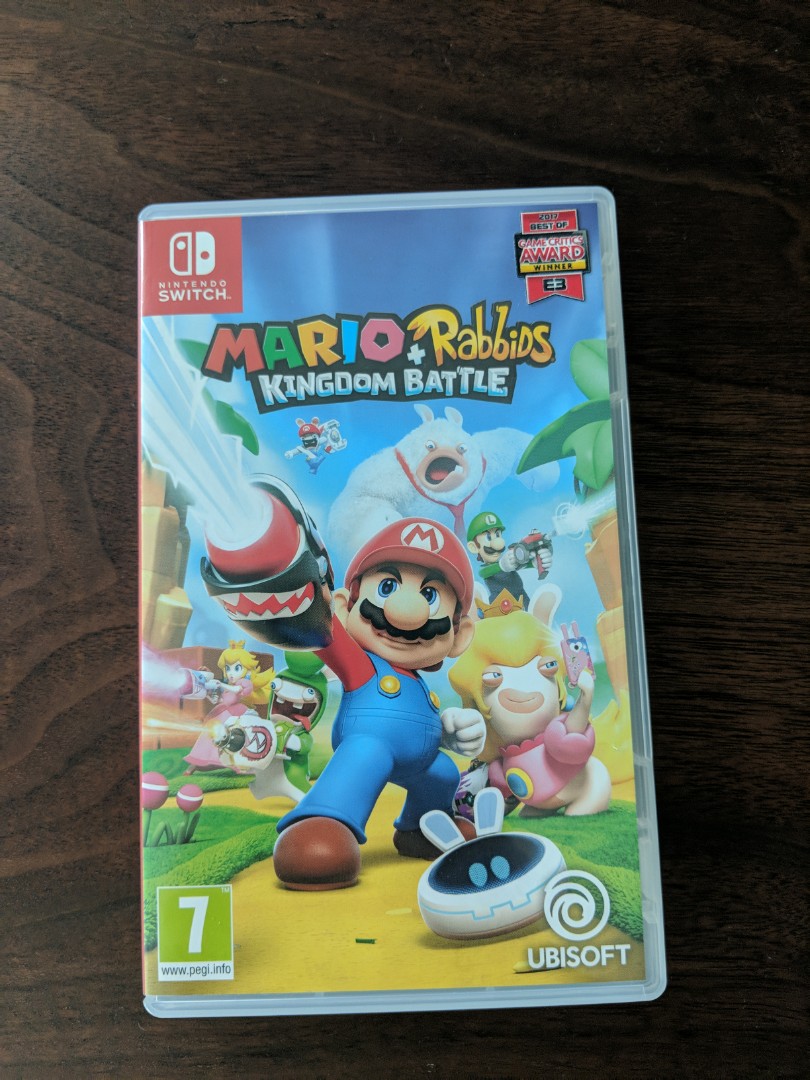 Mario rabbits kingdom battle nintendo switch, Video Gaming, Video Games ...