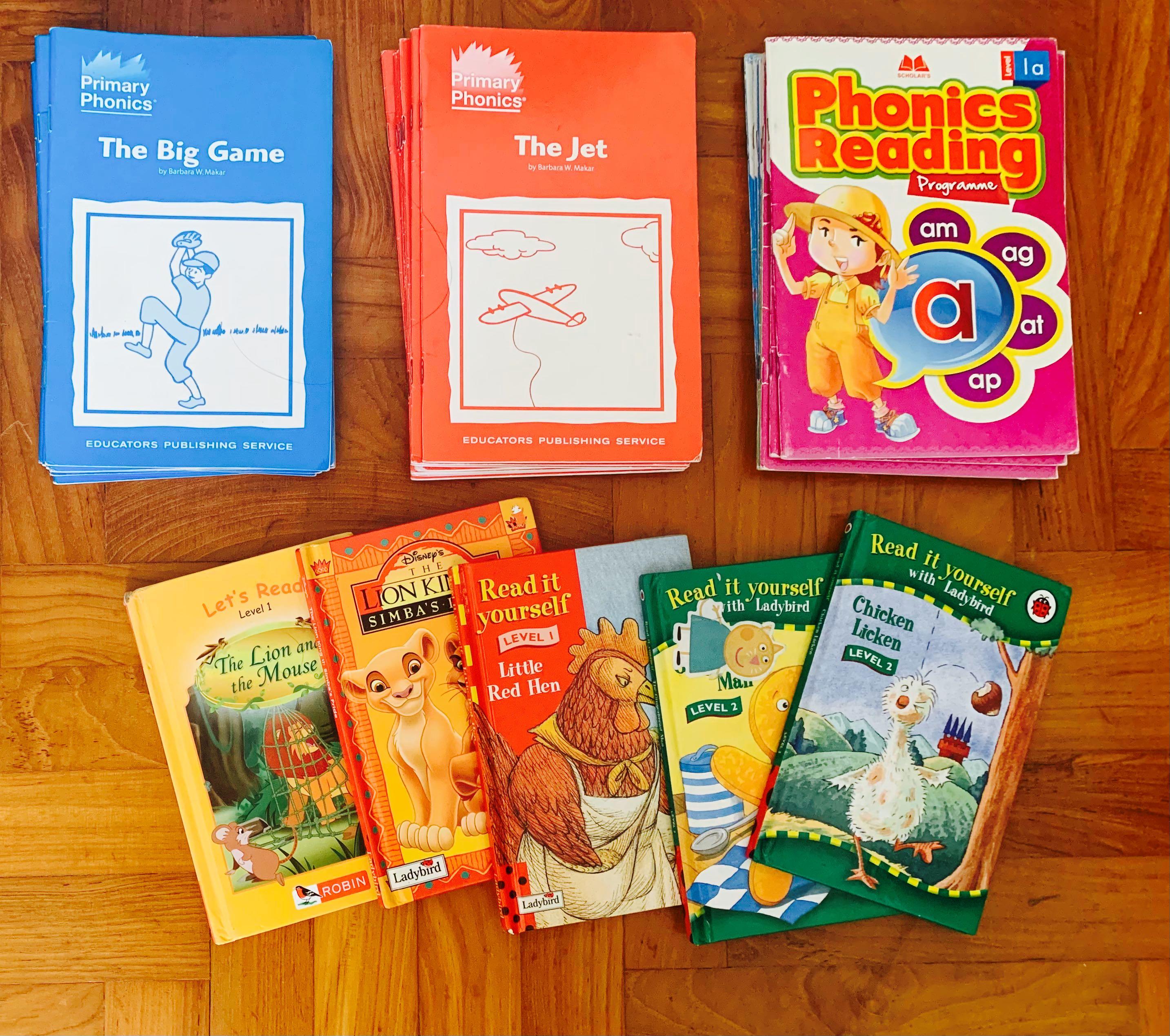 Montessori PHONICS books, Hobbies & Toys, Books & Magazines, Children's ...