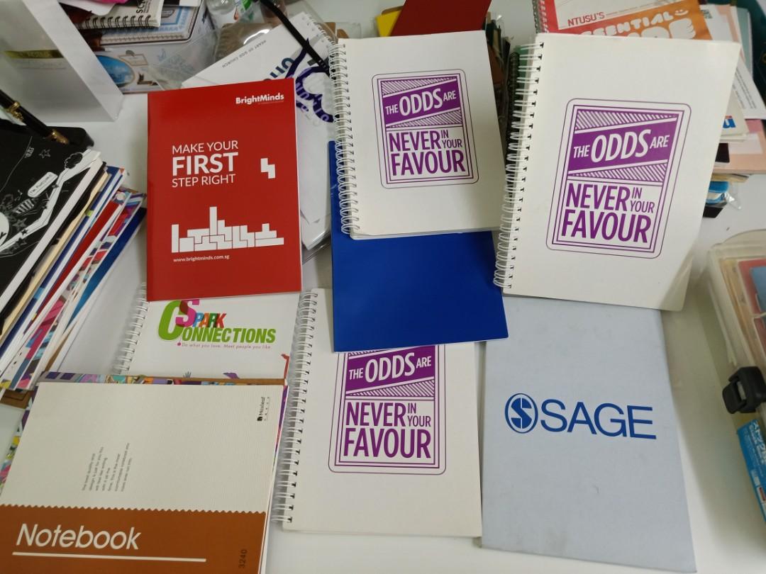 Notebooks (many types), Hobbies & Toys, Stationery & Craft, Stationery ...