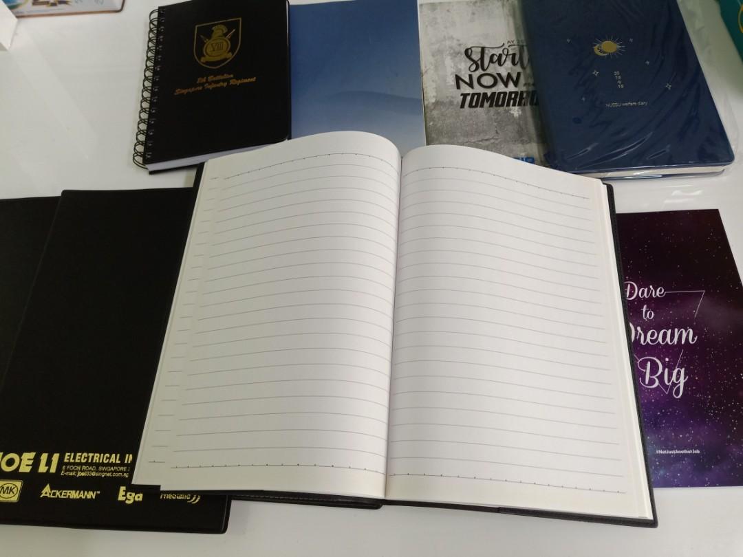 Notebooks (many types), Hobbies & Toys, Stationery & Craft, Stationery ...