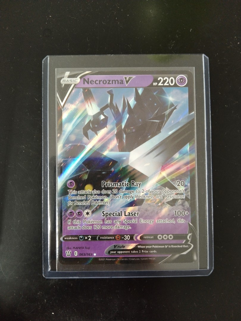 Pokemon tcg - Full art Necrozma V, Hobbies & Toys, Toys & Games, Board ...