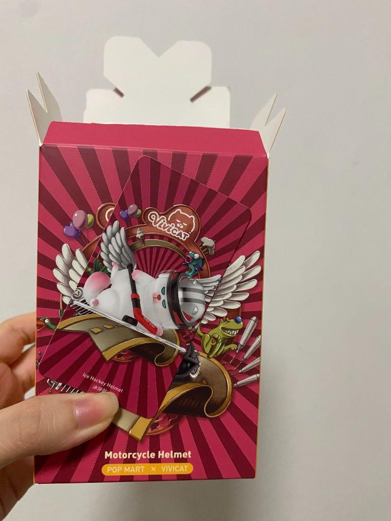 Popmart Vivicat Helmet - Ice Hockey Helmet, Hobbies & Toys, Toys ...