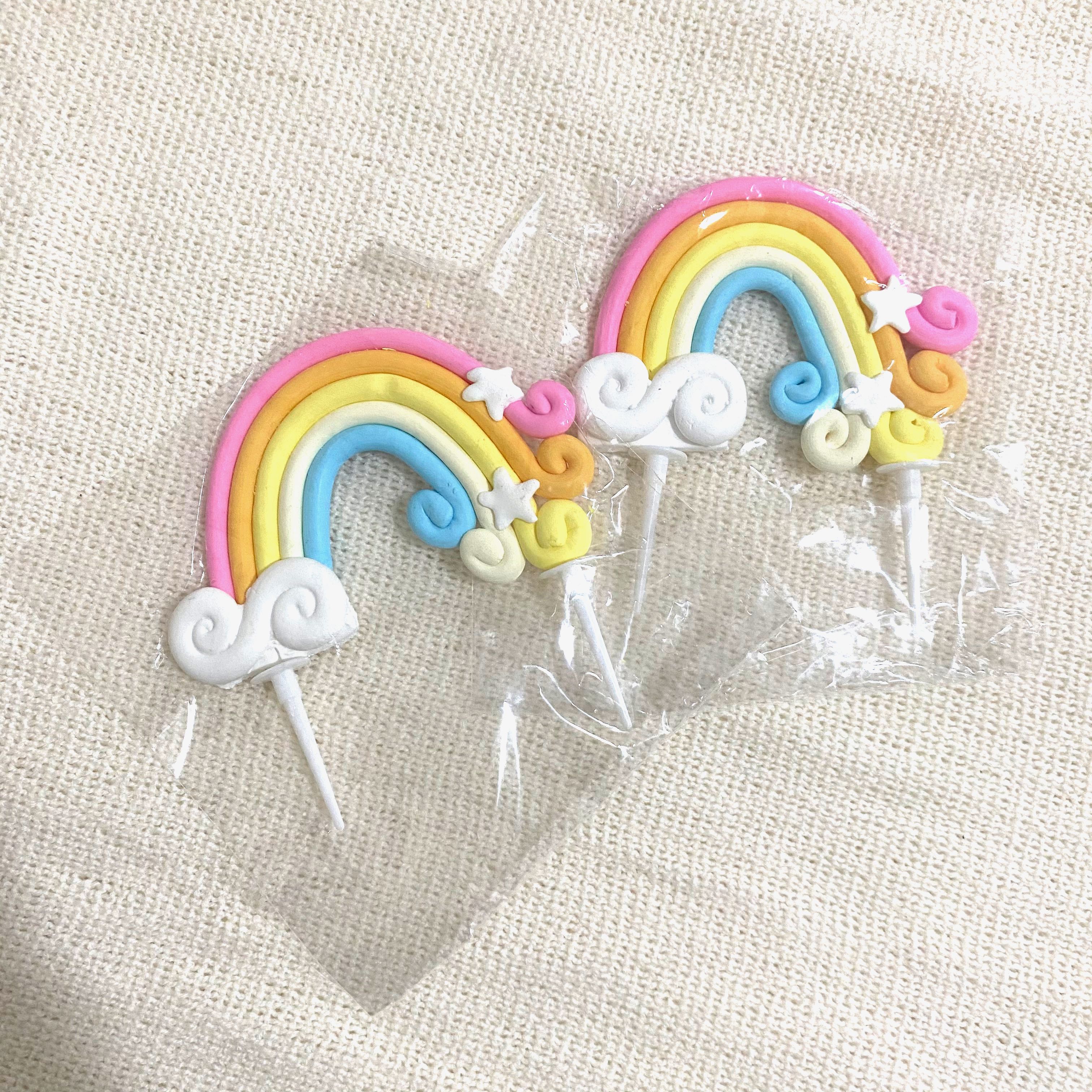 Rainbow Cake Topper, Hobbies & Toys, Stationery & Craft, Occasions ...