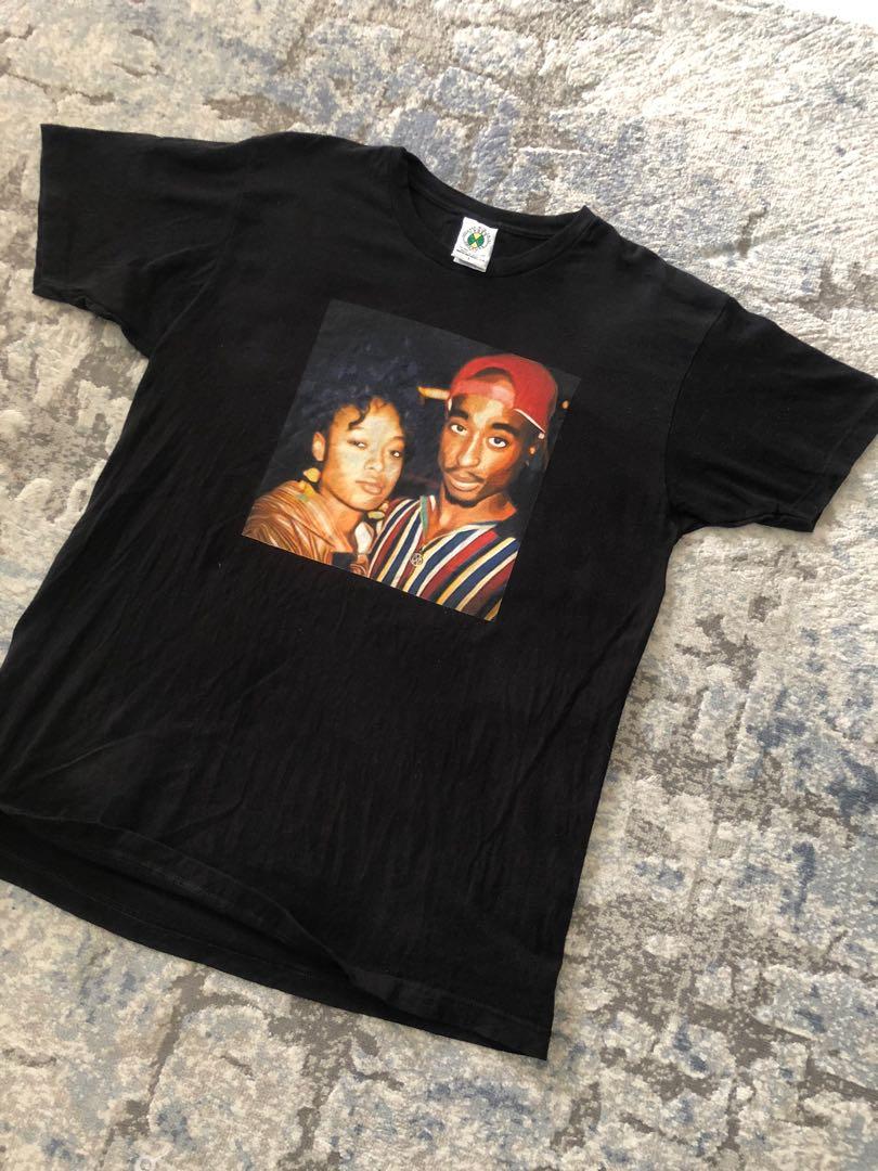 Rare Cross Colours x Tupac Shakur, Men's Fashion, Tops & Sets, Tshirts ...