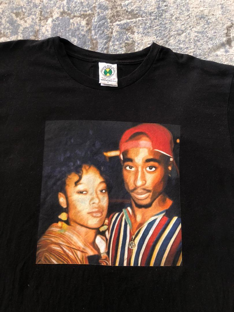 Rare Cross Colours x Tupac Shakur, Men's Fashion, Tops & Sets, Tshirts ...