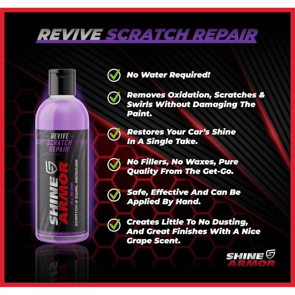 Out of stock (Shine Armor) - Revive Scratches Remover Repair, Car ...