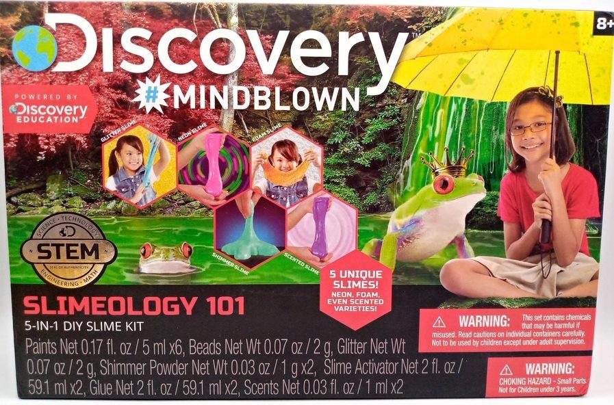 Slimeology 101 DIY 5-in-1 DIY Slime Kit Discovery Mindblown STEM DIY ...