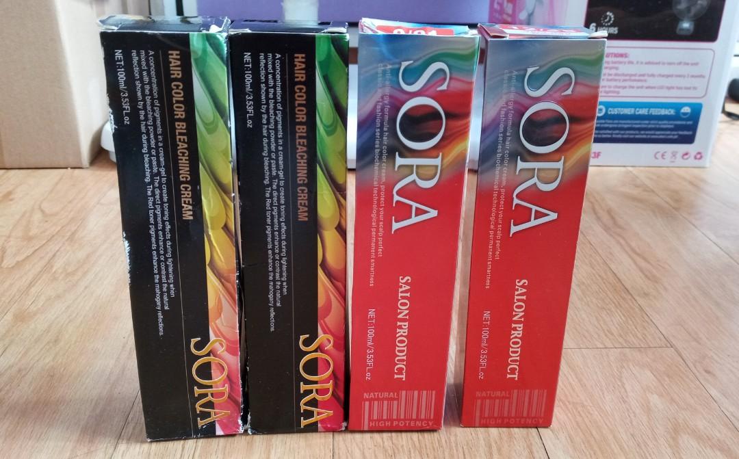 SORA HAIR DYES, Beauty & Personal Care, Hair on Carousell