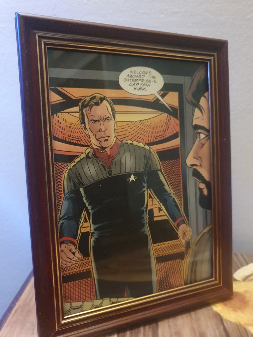 Star trek FRAME ART, Furniture & Home Living, Home Decor, Frames ...