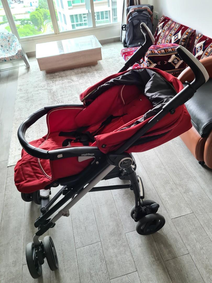 STROLLER Peg-Perègo Pliko Switch Compact, Babies & Kids, Going Out ...