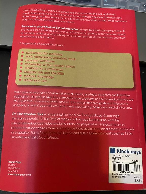 Succeed in Your Medical School Interview Guidebook, Hobbies & Toys ...