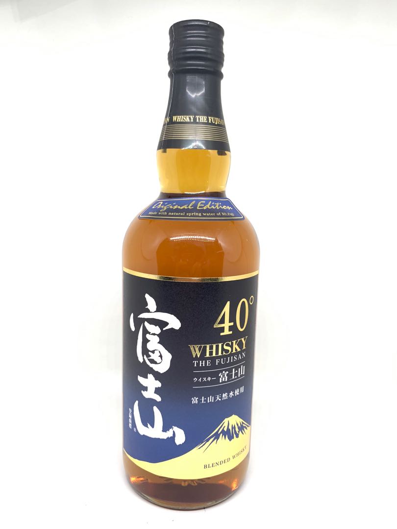 The Fujisan 700ml Japanese Whisky, Food & Drinks, Alcoholic Beverages ...