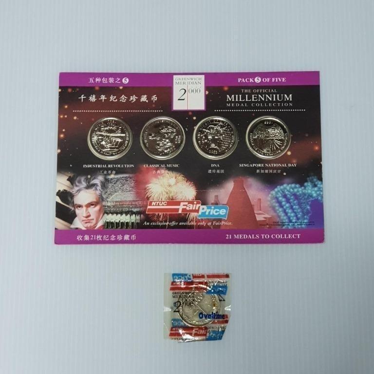 The Official Millennium Medal Collection Complete Set of 21 Medals ...