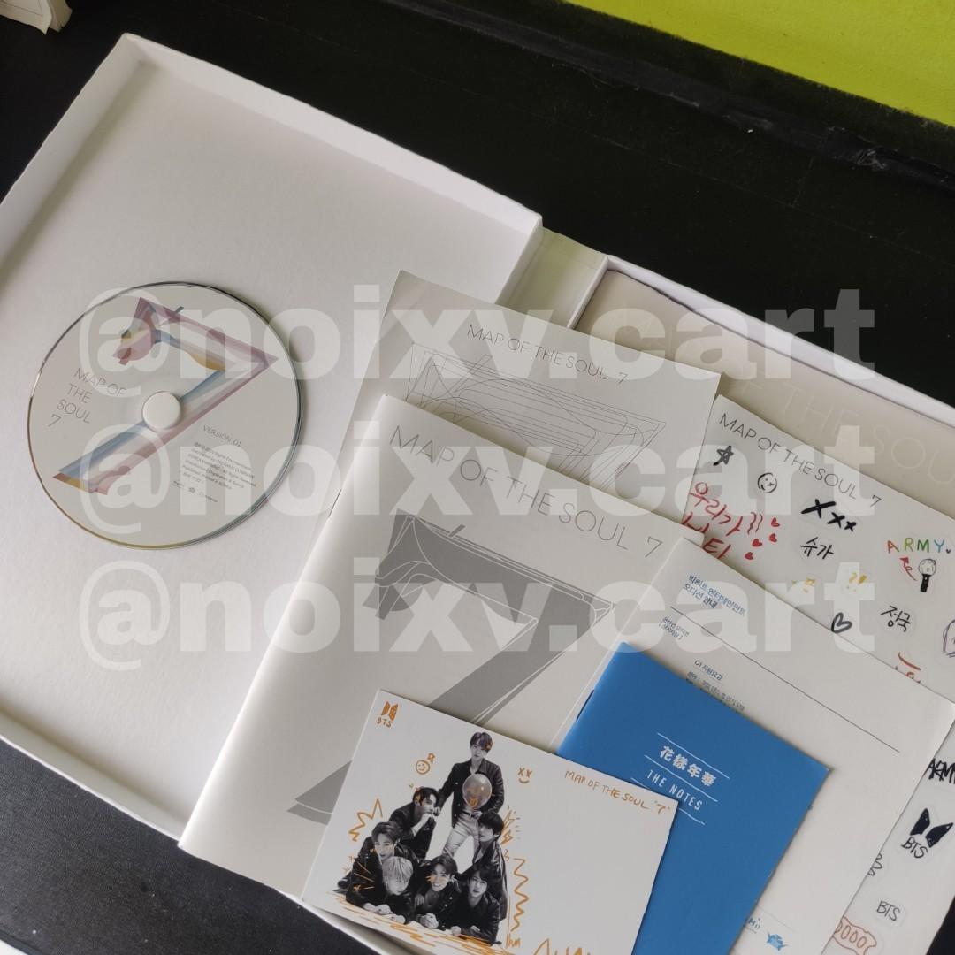 [UNSEALED] BTS MOTS7 / MOTS 7 / Map of the Soul 7 Set, Hobbies & Toys ...