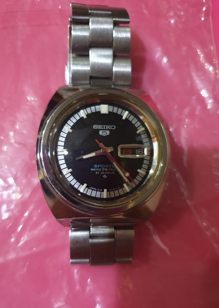 Vintage Seiko 5 Sports 70 JDM Mens Watch, Women's Fashion, Watches ...