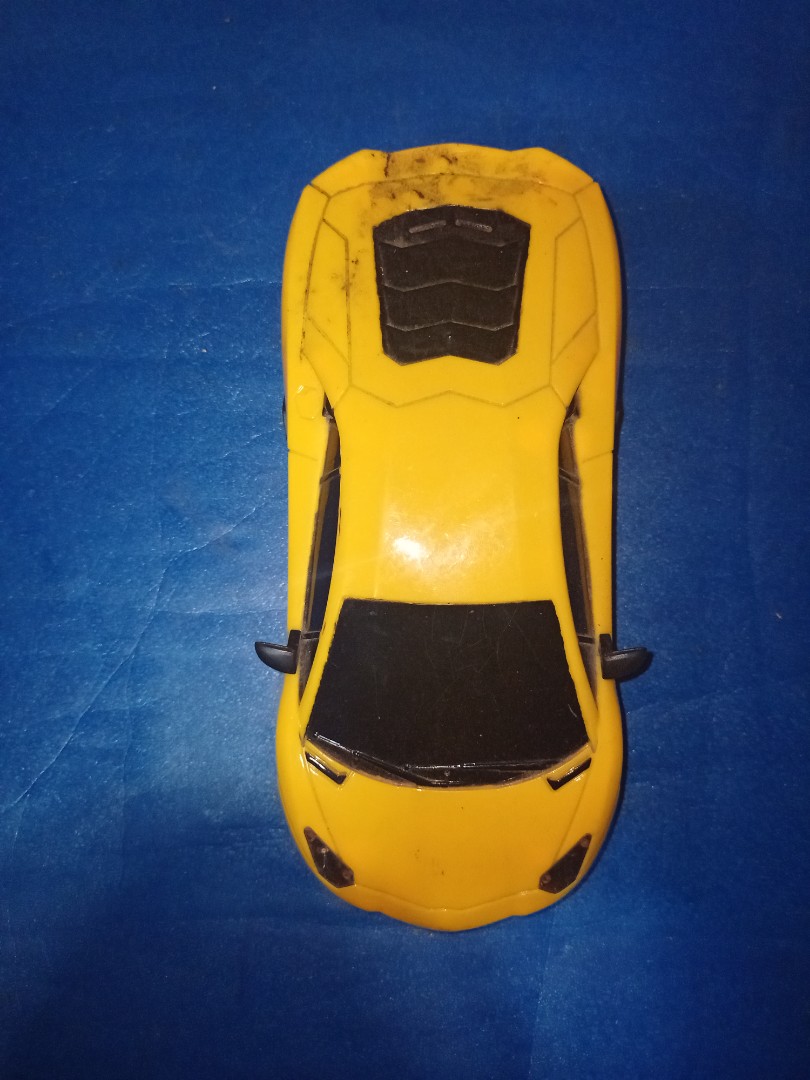 Yellow Car Toy, Hobbies & Toys, Toys & Games on Carousell