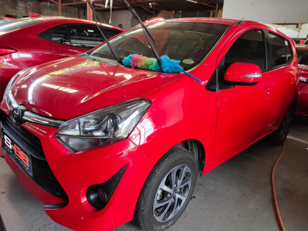 2020 Toyota wigo 1.0G red Manual, Cars for Sale, Used Cars on Carousell