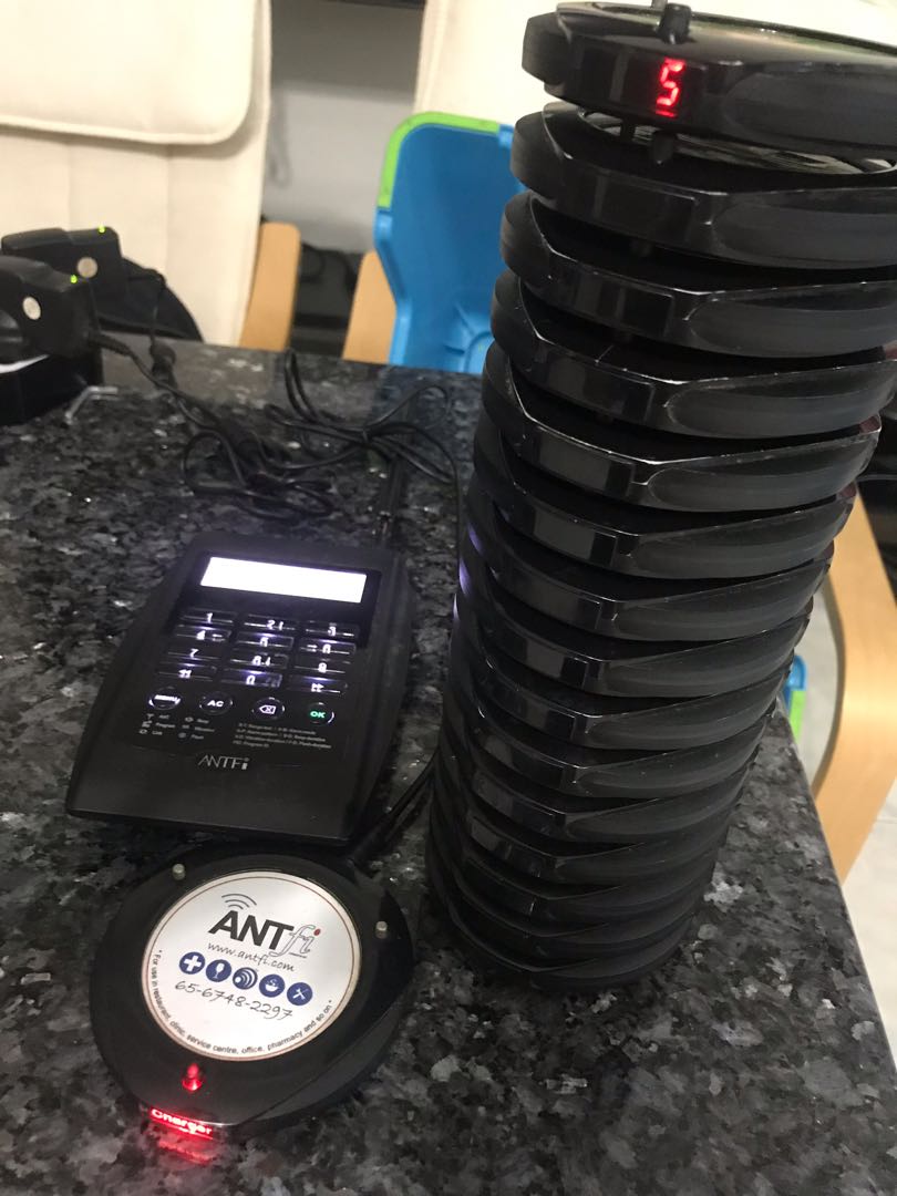 Antfi wireless paging system, TV & Home Appliances, TV & Entertainment ...