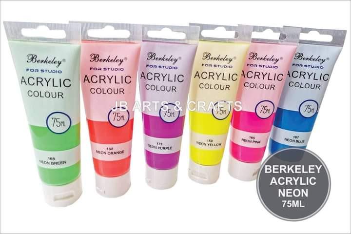 BERKELEY ACRYLIC PAINTS, Hobbies & Toys, Stationary & Craft, Craft ...