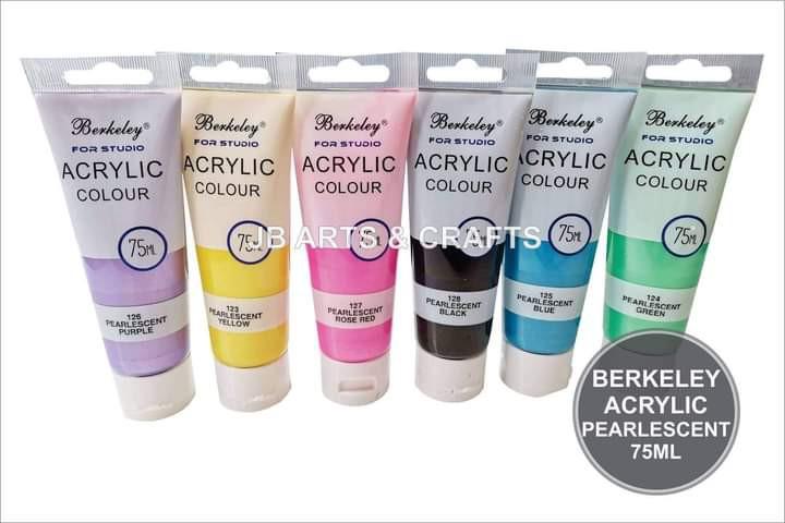 BERKELEY ACRYLIC PAINTS, Hobbies & Toys, Stationary & Craft, Craft ...
