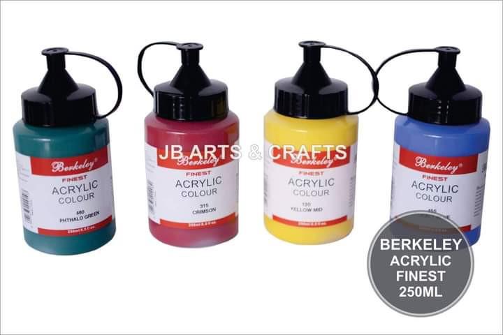 BERKELEY ACRYLIC PAINTS, Hobbies & Toys, Stationary & Craft, Craft ...