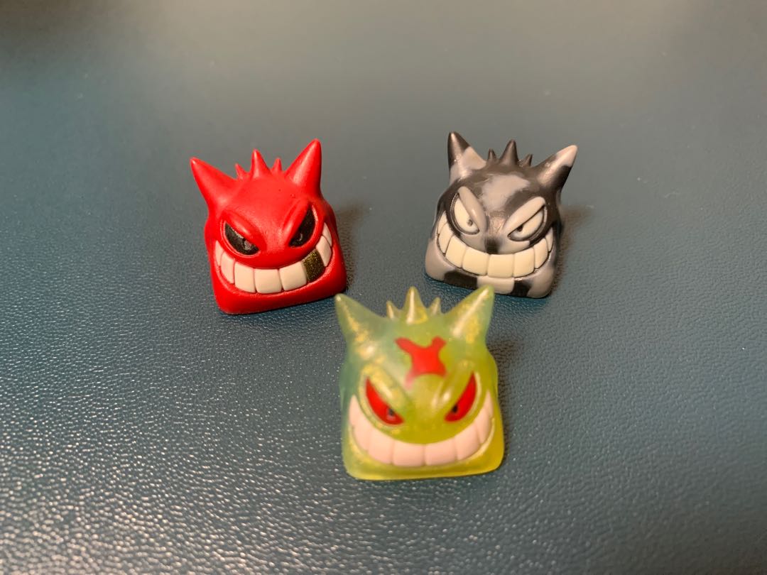 BOB gengar artisan keycaps, Hobbies & Toys, Toys & Games on Carousell