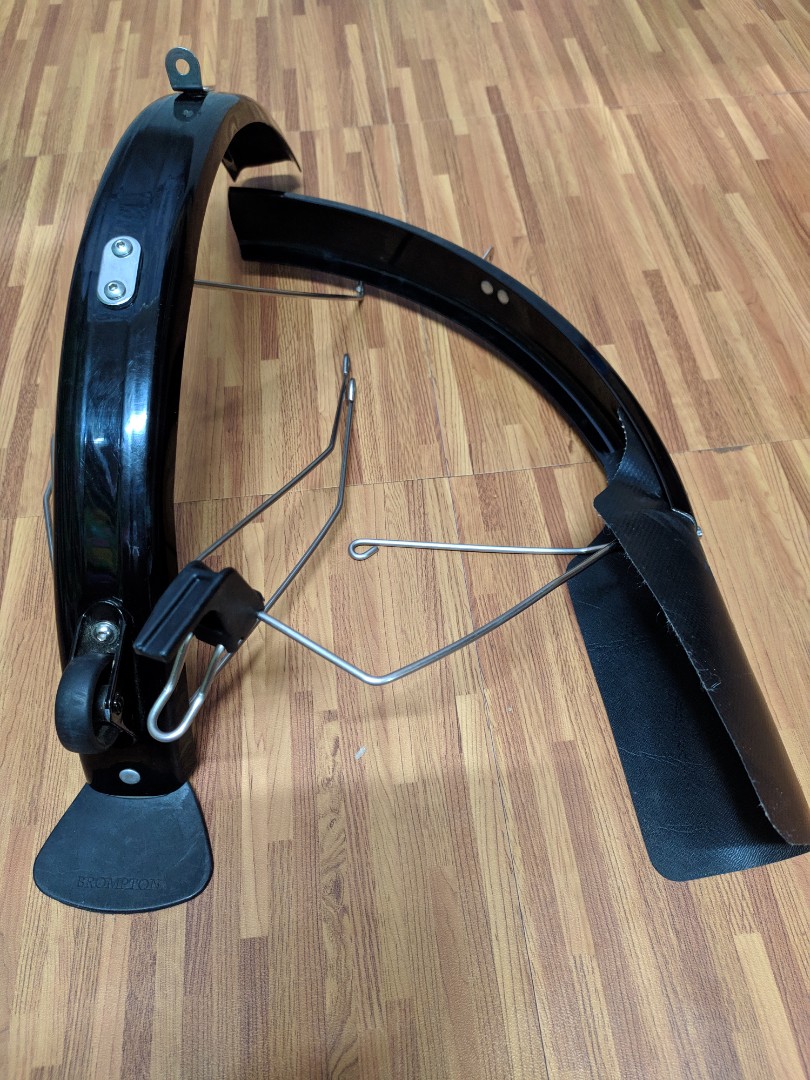 Brompton black edition fender, Sports Equipment, Bicycles & Parts ...