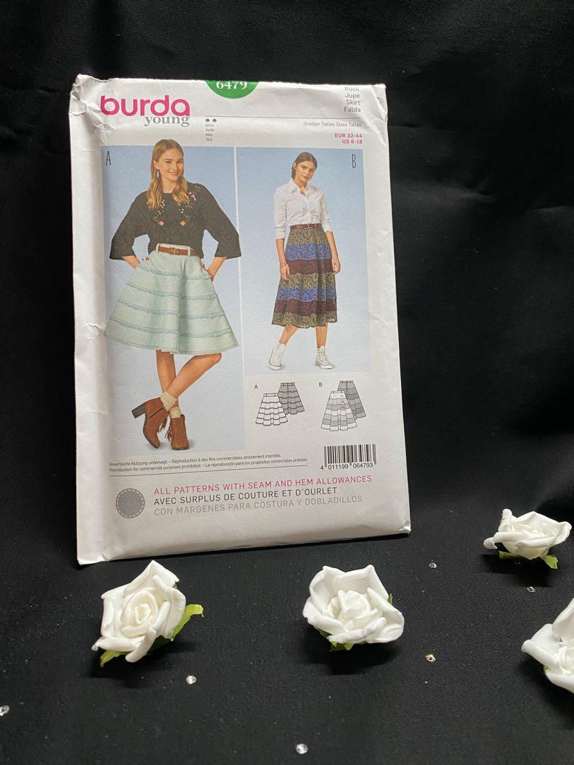 Burda Young 6479 Paper Patterns, Hobbies & Toys, Stationery & Craft ...