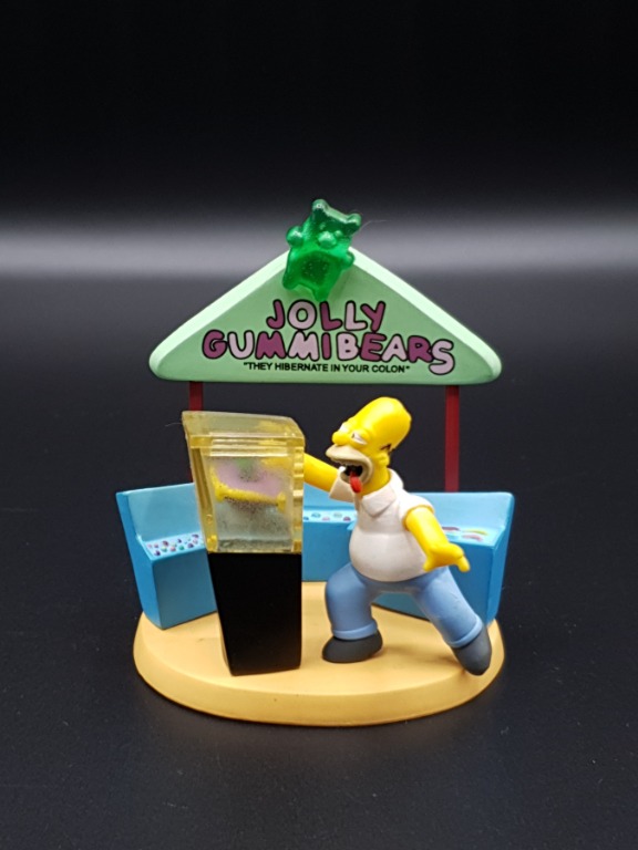 Bust-Ups The Simpsons "Homer Gummy", Hobbies & Toys, Toys & Games on ...