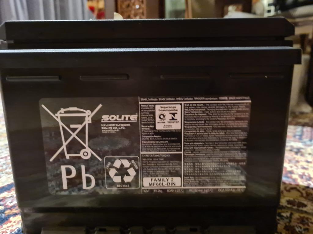 Car Battery - SOLITE CMF60L-DIN 60Ah, Car Accessories, Accessories on ...