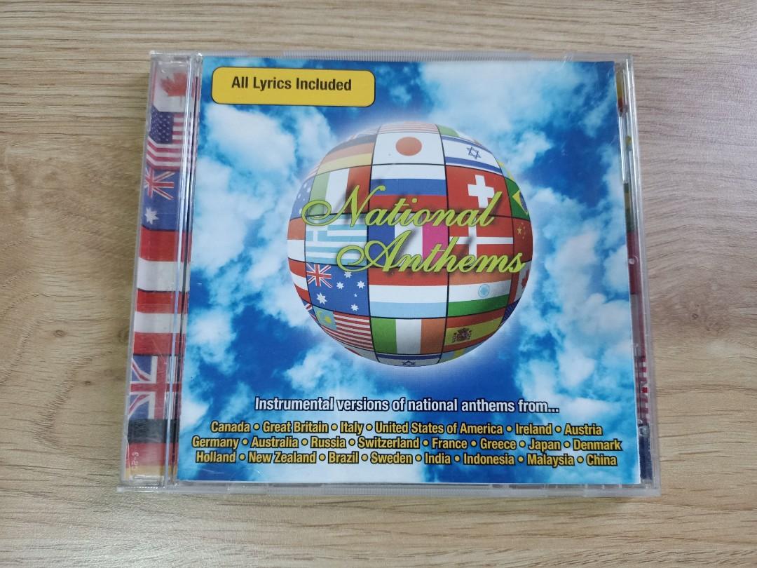 CD National Anthems, Hobbies & Toys, Music & Media, CDs & DVDs on Carousell
