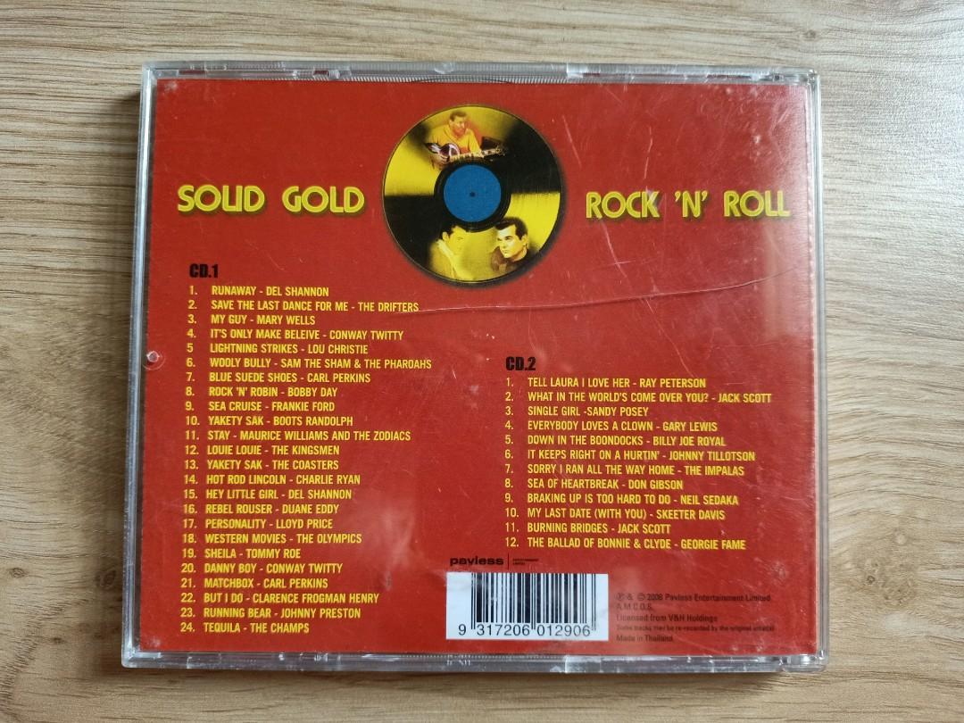 CD Solid Gold Rock N Roll, Hobbies & Toys, Music & Media, CDs & DVDs on ...