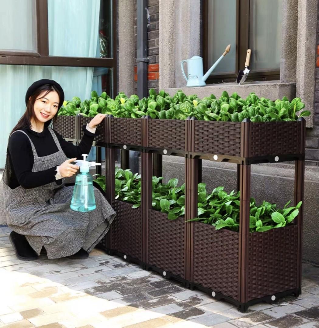 Corridor & Rooftop Gardening Planters (Brand-New), Furniture & Home ...