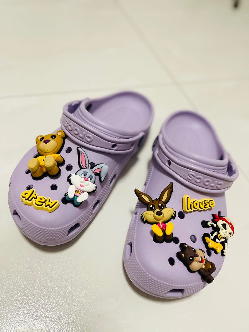 Crocs X Drew House, Men's Fashion, Footwear, Flipflops and Slides on ...