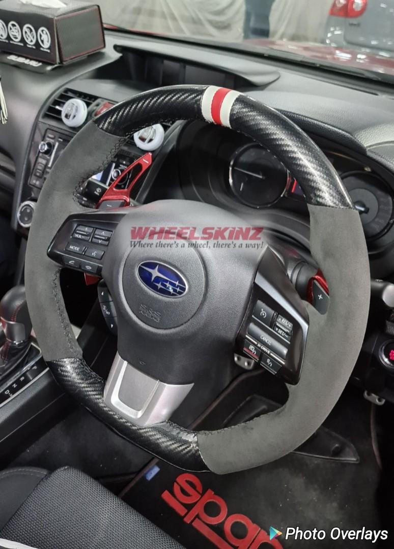 Customised Steering Wheel nappa leather, alcantara, artificial leather ...