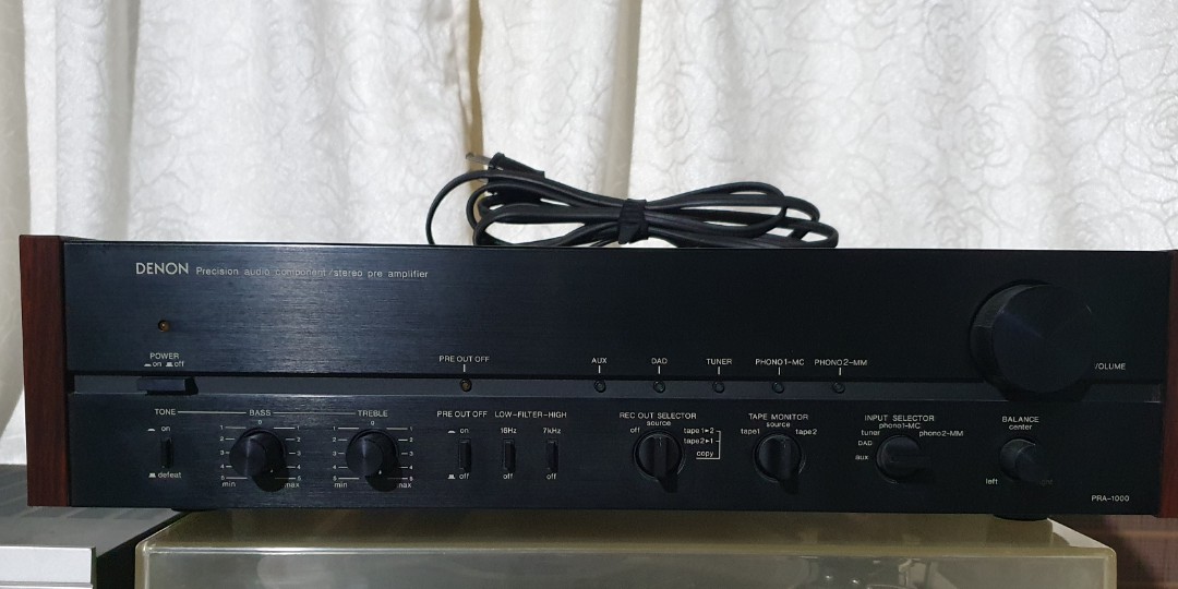 DENON PRA-1000 (1983), Audio, Soundbars, Speakers & Amplifiers on Carousell