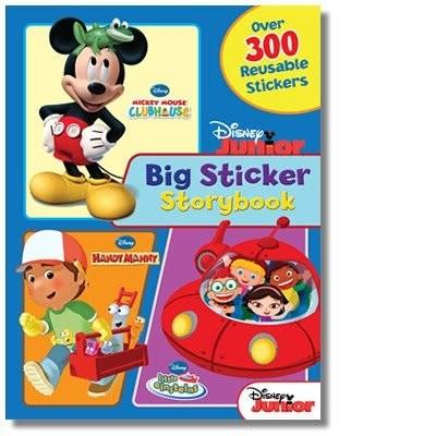 Disney Junior Big Sticker Storybook, Hobbies & Toys, Books & Magazines ...
