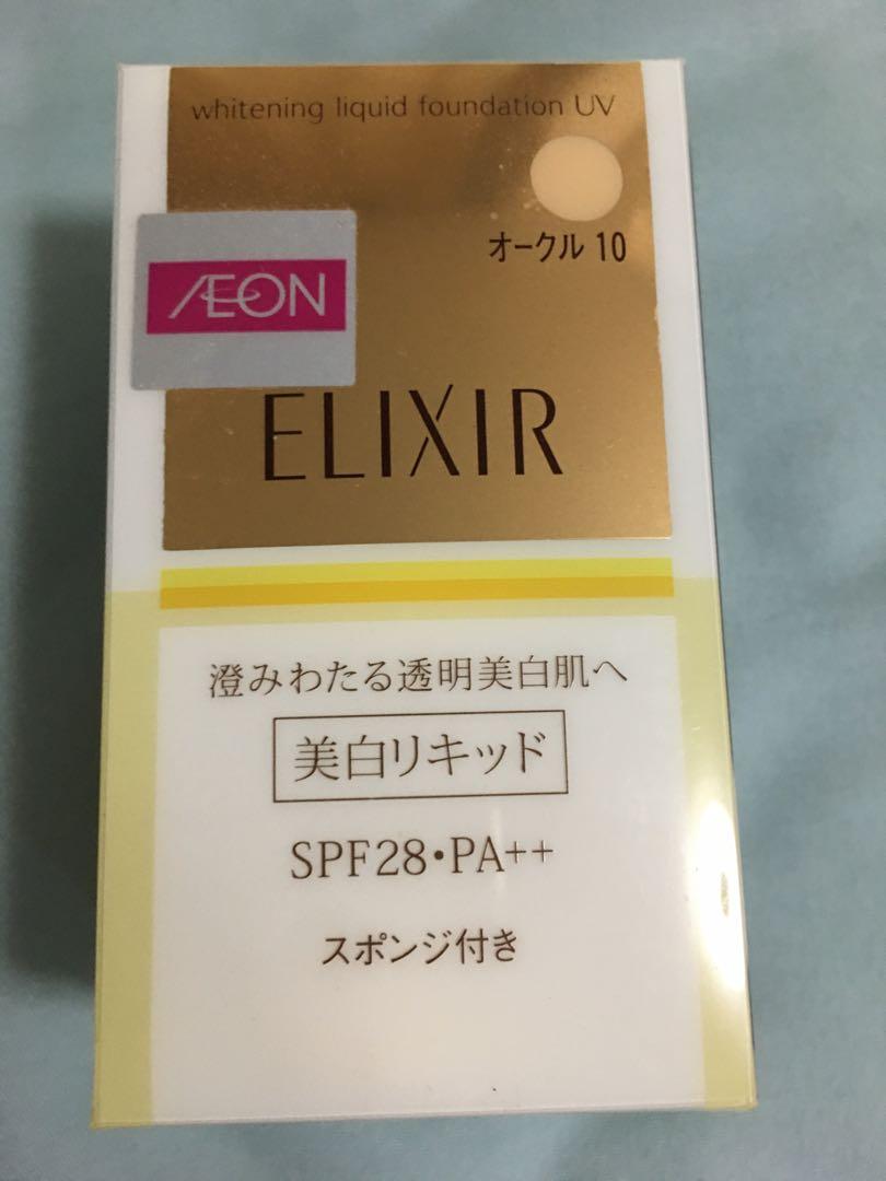 ELIXIR whitening liquid foundation UV OC 10 - 1 unit only!, Beauty & Personal Care, Face, Face ...