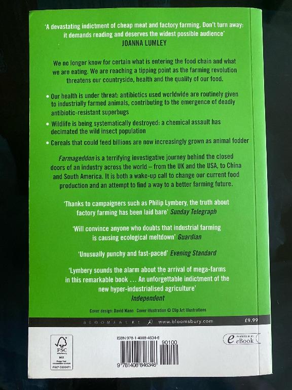 Farmageddon - Philip Lymbery, Hobbies & Toys, Books & Magazines ...