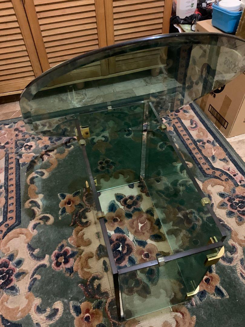 Fiber Glass Round Center Table, Furniture & Home Living, Furniture ...