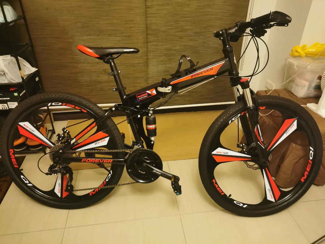 Forever folding bike 27shifting, Sports Equipment, Bicycles & Parts ...
