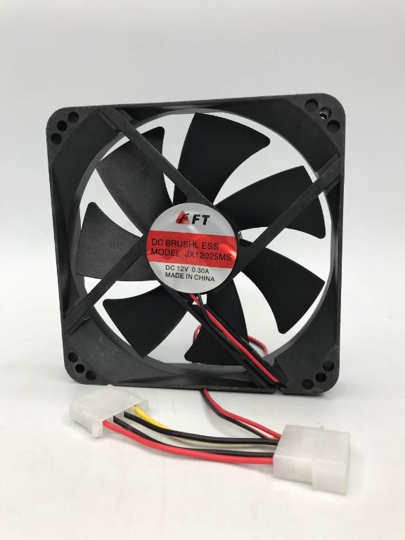 FT STAR DC BRUSHLESS EXHAUST/ COOLING FAN, DC 12V 0.30A, W/ MOLEX ...