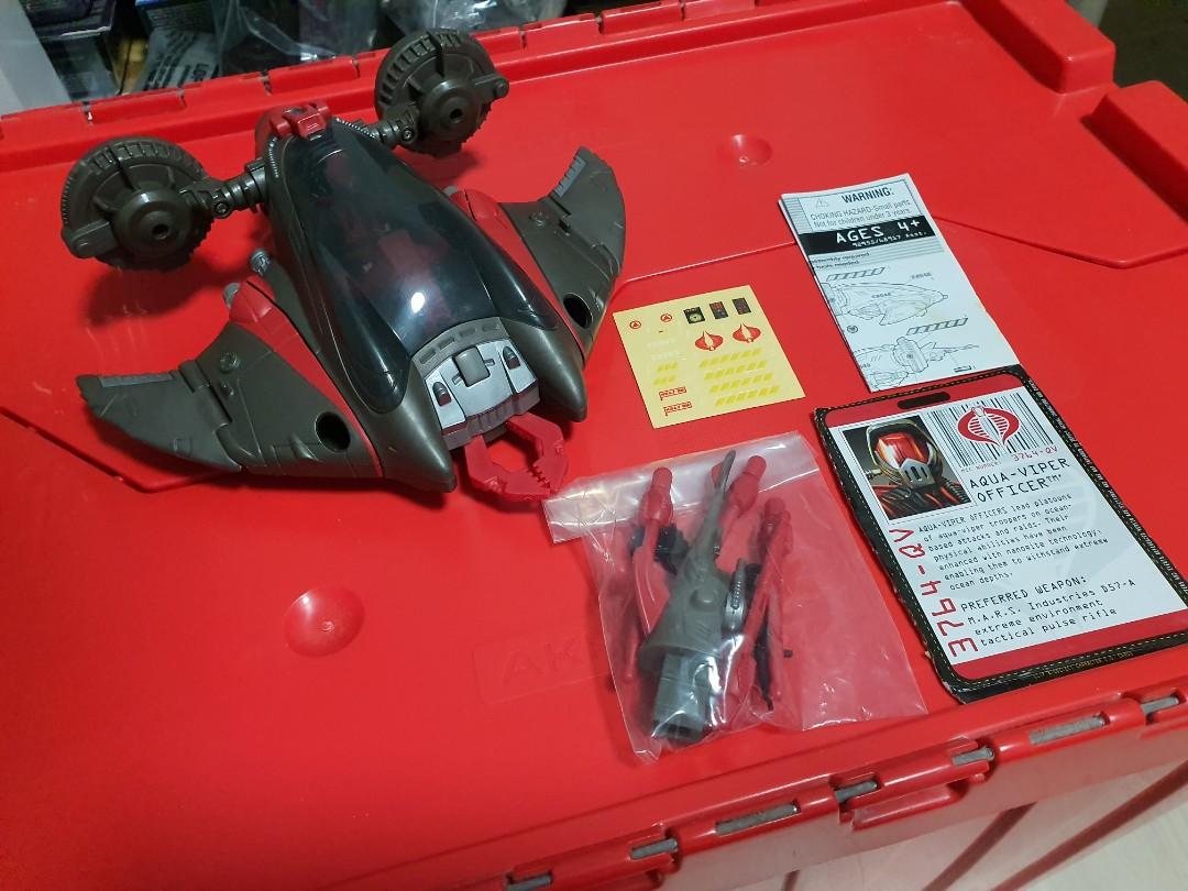 G.I.JOE ROC MANTIS ATTACK CRAFT WITH AQUA VIPER OFFICER, Hobbies & Toys ...